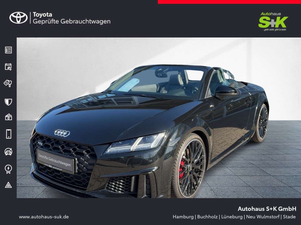 Audi TTS quattro FVR S-Line"Matrix-LED"B&O"Aclantara**** de 2021, 33 ...